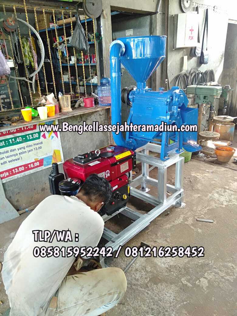 Mesin Selep Padi Tipe KD 100 | Bengkel Las Sejahtera Madiun